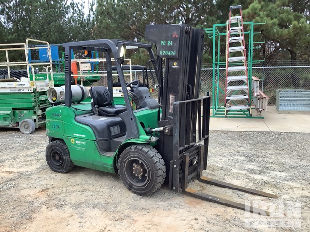 2014 (unverified) Mitsubishi FG30N Pneumatic Tire Forklift in ...