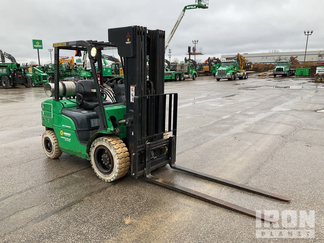 2015 (unverified) Mitsubishi FG30N 4200 lb Pneumatic Tire Forklift in ...