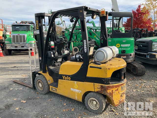 2017 Yale GTP050LX 4500 lb Pneumatic Tire Forklift in CARLSTADT, New ...