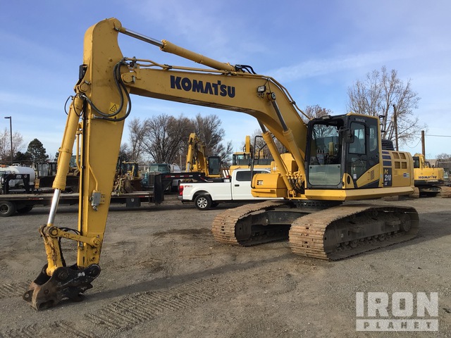 2017 Komatsu PC210LC-11 Tracked Excavator in Billings, Montana, United ...