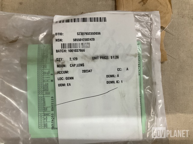 Surplus (2,129) CEW Research A3140633 Len Caps in North Las Vegas ...