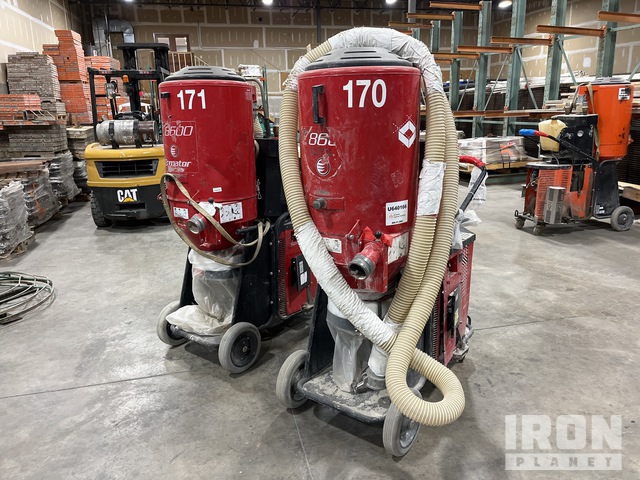 Quantity of (2) Husqvarna T8600 Vacuum System in Indianapolis, Indiana ...