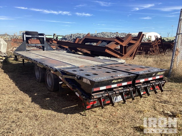 2018 Big Tex 22GN-20BK+5MR 25 ft T/A Gooseneck Flatbed Trailer in ...