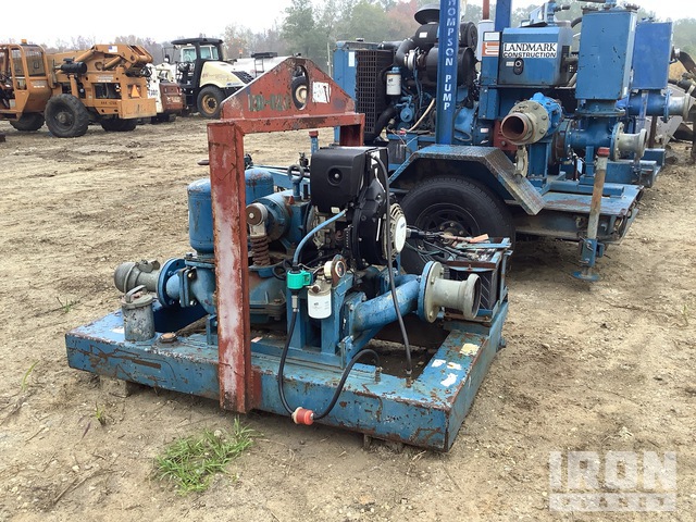 Thompson Skid-Mounted 4 In Water Pump in Dorchester, South Carolina ...