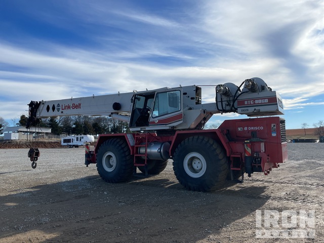 Link-Belt RTC-8060 60 ton 4x4x4 Rough Terrain Crane in Easton, Kansas ...