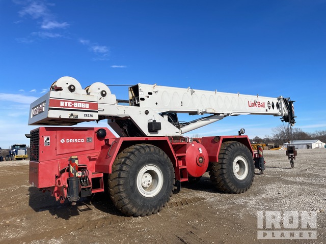 Link-Belt RTC-8060 60 ton 4x4x4 Rough Terrain Crane in Easton, Kansas ...