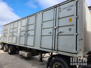 40 ft High Cube Open-Sided Storage Container in Mansfield ...
