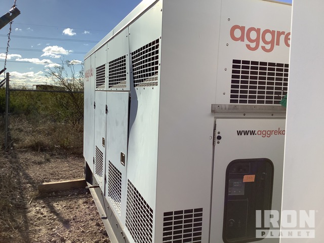 2014 Generac IGLC155-2N 128 kVA Skid-Mounted Stand-By Generator Set in ...