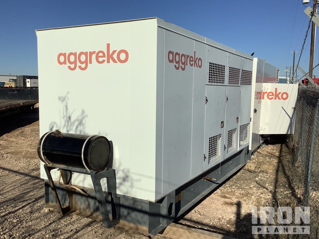 2014 Generac IGLC155-2N 128 kVA Skid-Mounted Stand-By Generator Set in ...