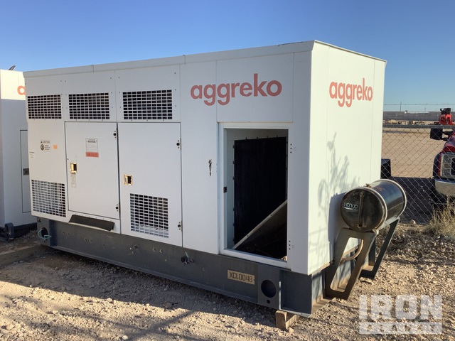 2014 Generac IGLC155-2N 128 kVA Skid-Mounted Stand-By Generator Set in ...