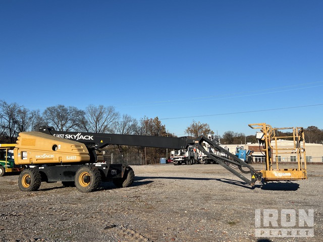 2018 Skyjack SJ45T 4WD Diesel Telescopic Boom Lift in Birmingham ...