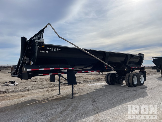 2017 Ranco ED26-34 34 ft T/A Frameless Demolition End Dump Trailer in ...