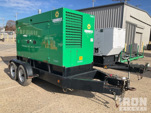 2016 Multiquip DCA125USJM0RP 125 kVA Mobile Generator Set in Ambridge ...