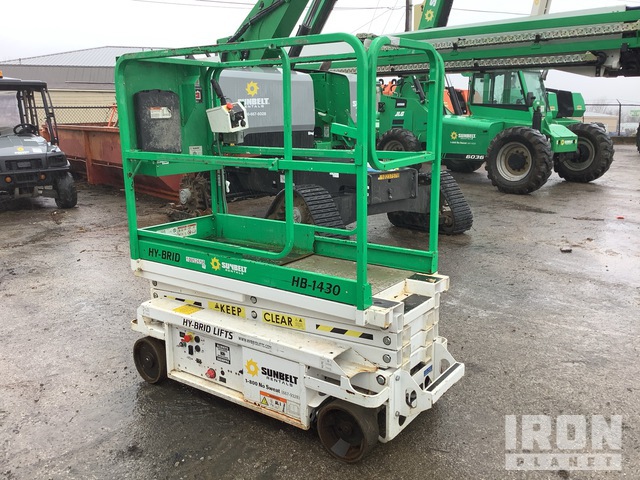 2018 Hybrid HB-1430 Electric Scissor Lift in Springfield, Illinois ...