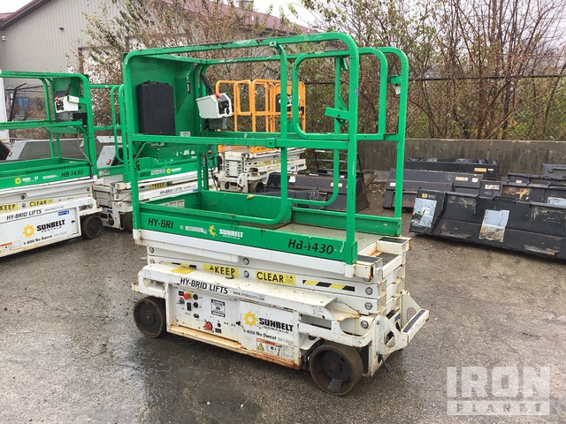 2018 Hybrid HB-1430 Electric Scissor Lift in Springfield, Illinois ...