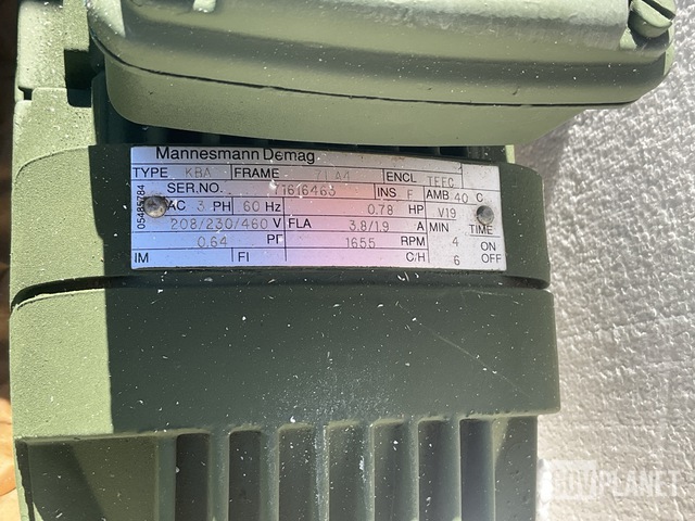 Surplus Mannesmann Demag FG06-V19-U2-H1-F1 Electric Motor in Albany ...