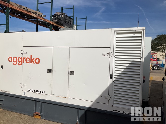 2013 Aggreko Skid-Mounted Generator Set in New Iberia, Louisiana ...