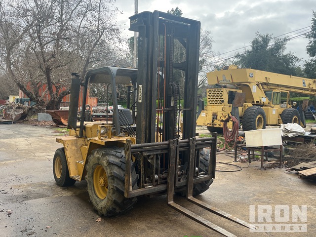 1990 Cat RC60 4350 lb Rough Terrain Forklift in Walnut Grove ...