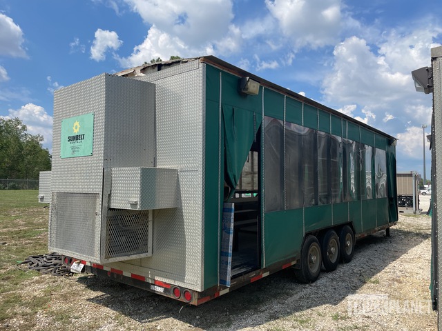 2011 TGR 10T AC COOLING 30 ft Tri/A 122 inch wide Specialty Trailer in ...