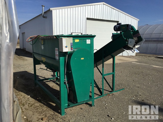 Quantity of (2) Bouldin & Lawson Electric Hopper & Conveyor in Howe ...