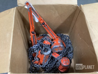 Surplus (3) Military Specification MILH904 Chain Hoists in Chambersburg ...