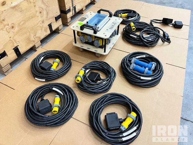 LEX 5 KW-O Power Distribution Spider Box with Feeder Power Cables in ...