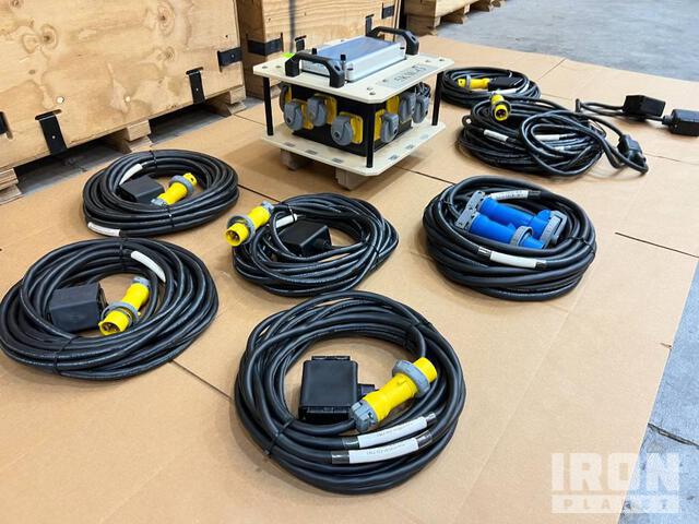 LEX 5 KW-O Power Distribution Spider Box with Feeder Power Cables in ...