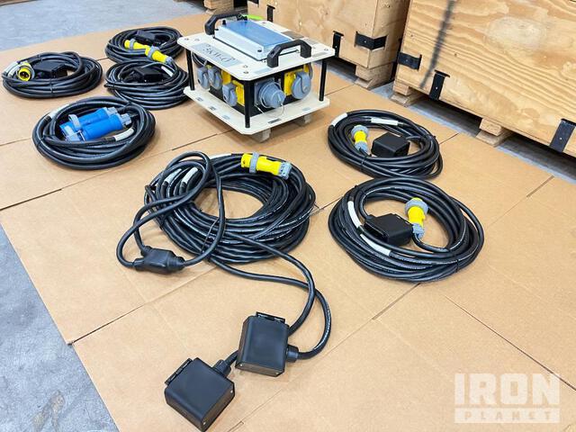 LEX 5 KW-O Power Distribution Spider Box with Feeder Power Cables in ...