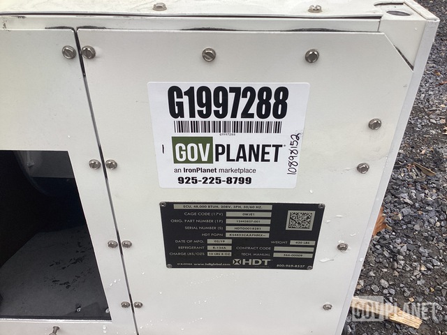 Surplus 2019 HDT 12443857-001 Environmental Control Unit in Chambersburg, Pennsylvania, United ...