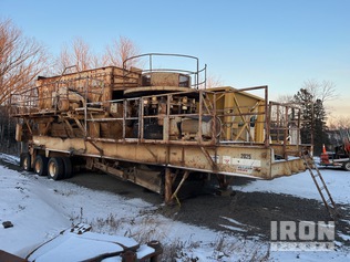 El Jay RC54 Cone Crushing Plant w/JCI 6203 Screen on 1996 Fab Tec 1316 ...