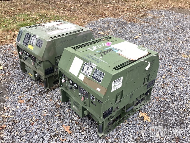 (1) Fidelity Tech MEP-831A Generator Set & (1) Fermont MEP-831A ...