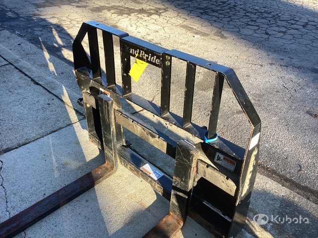 Lot of (1) Land Pride PFL3048 Pallet Forks & (1) HLA Grapple Claw in ...