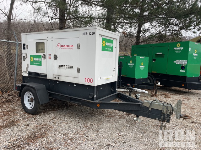2014 Magnum MMG100 78 kW Mobile Generator Set in East Peoria, Illinois ...