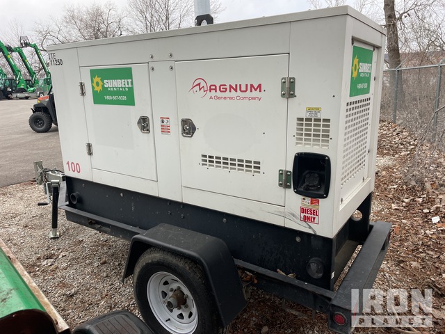 2014 Magnum MMG100 78 kW Mobile Generator Set in East Peoria, Illinois ...