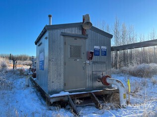 Skid-Mounted Storage Building in Piapot, Saskatchewan, Canada ...
