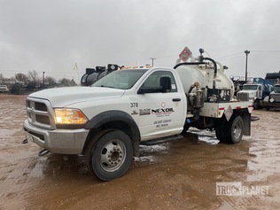 2007 Presvac Systems on 2015 Ram 5500 4x4 Vacuum Tanker Truck in Borger ...