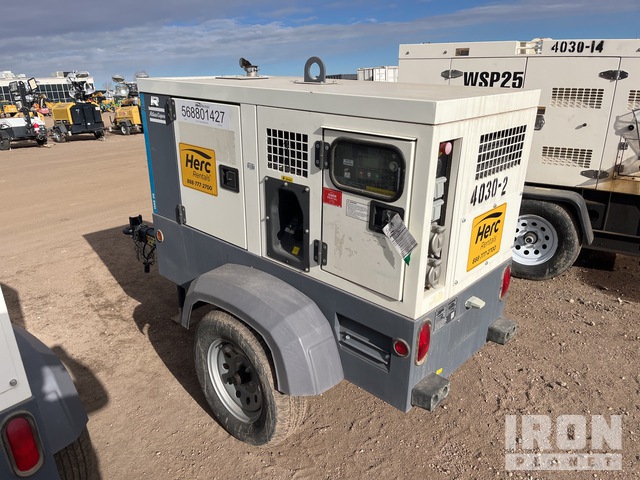 2020 Atlas Copco QAS25IDFT4 20 kW Mobile Generator Set (Inoperable) in ...