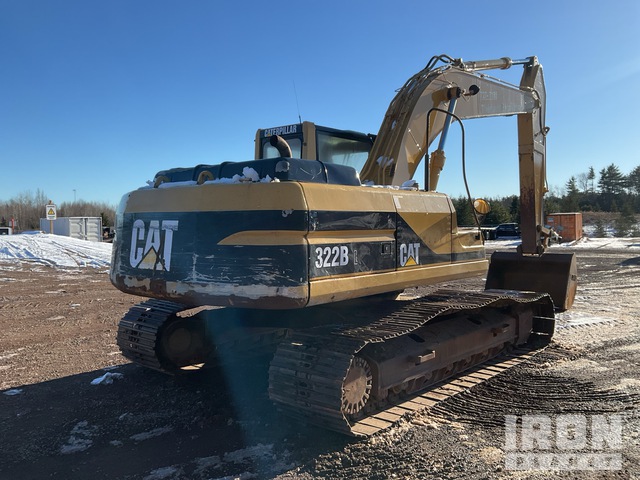 1996 Cat 322BL Tracked Excavator in Debert, Nova Scotia, Canada ...