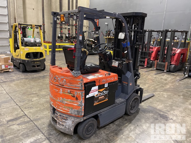 2008 Toyota 7FBCU25 2900 lb Electric Forklift in Auburn, Washington ...