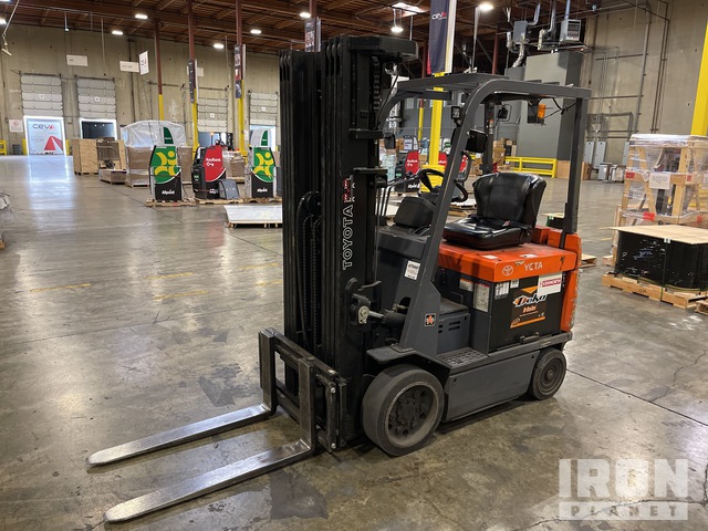 2008 Toyota 7FBCU25 2900 lb Electric Forklift in Auburn, Washington ...