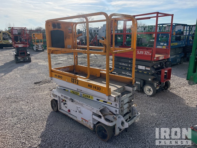 2017 Hybrid HB-1430 Electric Scissor Lift in Morris, Illinois, United ...