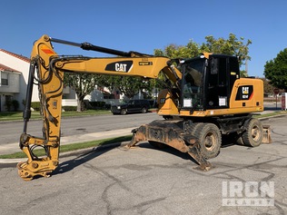 2016 Cat M314F Wheel Excavator in Santa Fe Springs, California, United ...