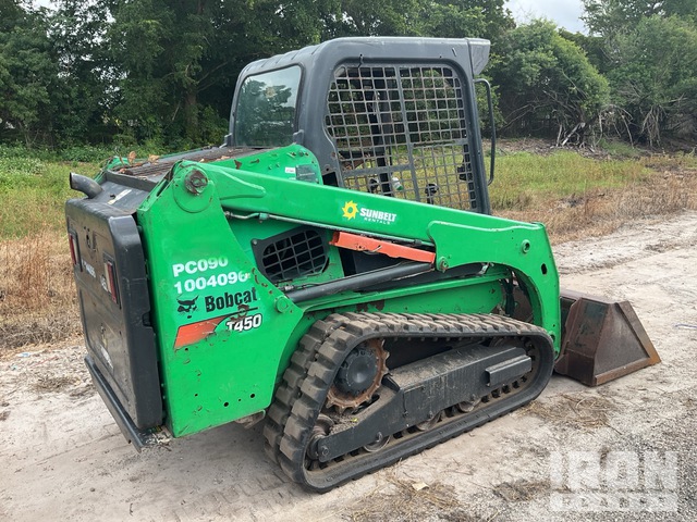 2017 Bobcat T450 Compact Track Loader in West Palm Beach, Florida ...