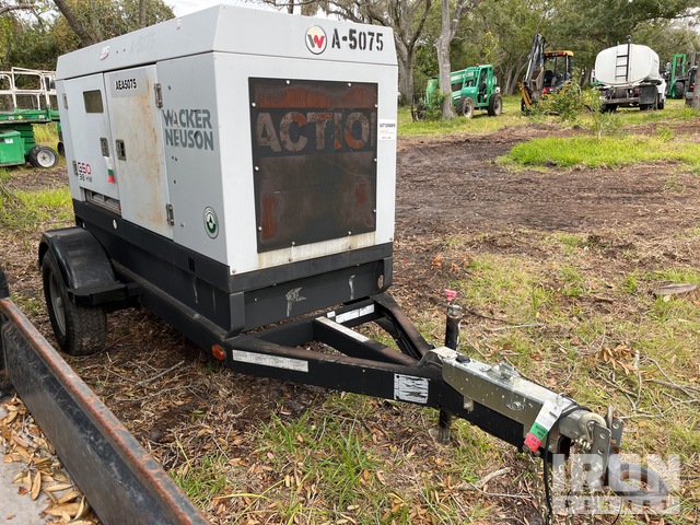 2018 Wacker G50 38 kW Mobile Generator Set (Inoperable) in Sarasota ...