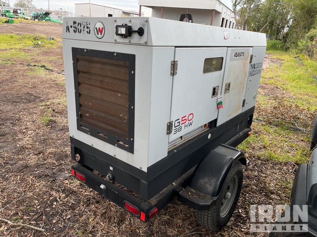 2018 Wacker G50 38 kW Mobile Generator Set (Inoperable) in Sarasota ...