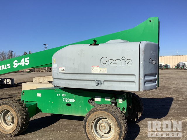 2015 Genie S45 4WD Dual Fuel Telescopic Boom Lift in La Fayette ...