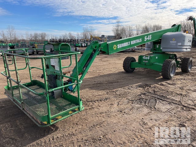 2015 Genie S45 4WD Diesel Telescopic Boom Lift in Novi, Michigan ...