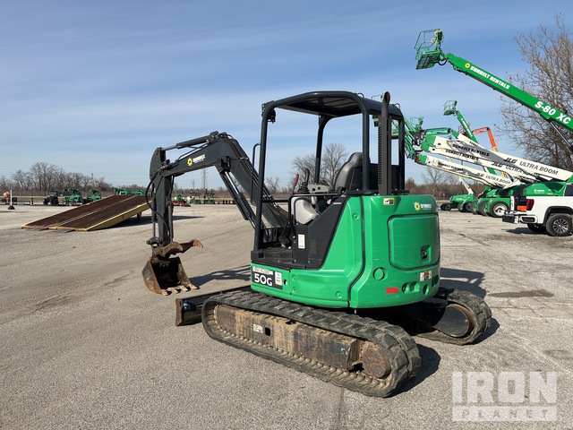 2018 John Deere 50G Mini Excavator in Granite City, Illinois, United ...