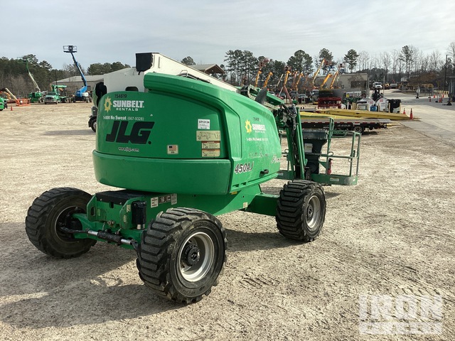 2015 JLG 450A 4WD Diesel Articulating Boom Lift in Garner, North ...