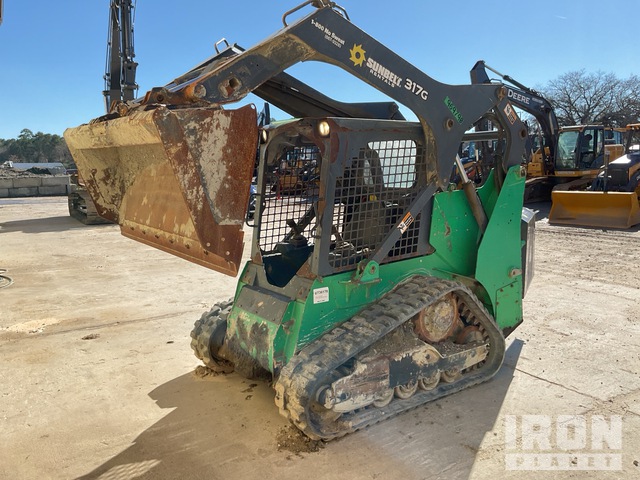 2017 John Deere 317G Compact Track Loader in Savannah, Georgia, United ...